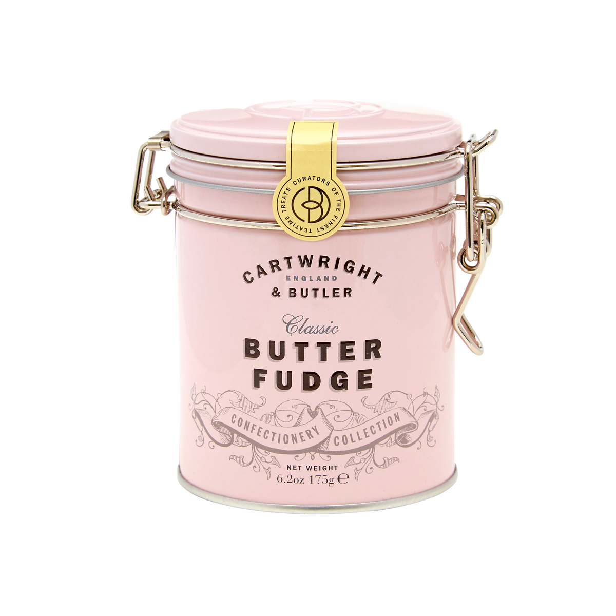 Cartwright & Butler Classic Butter Fudge Tin 175g – Taste of Britain Malmö