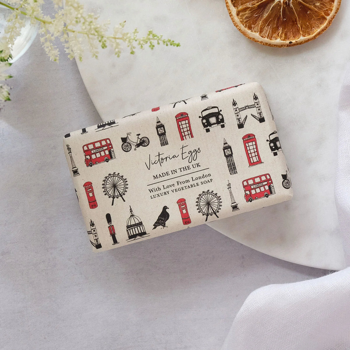 London Icons Luxury Soap - Morning Marmalade Soap – Taste of Britain Malmö